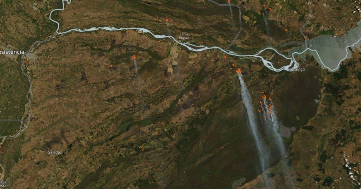 Los mapas de fuego, para emergencias ambientales | El Litoral