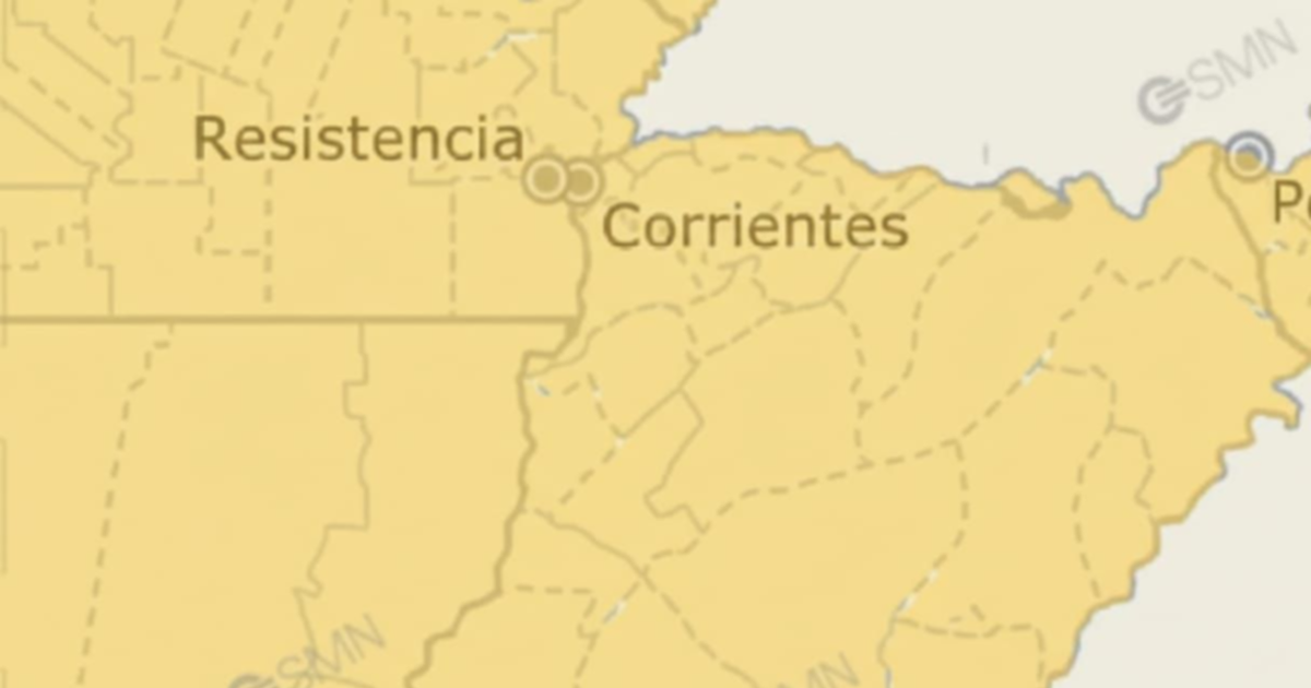 Alerta amarilla por tormentas en Corrientes: pronóstico y ...