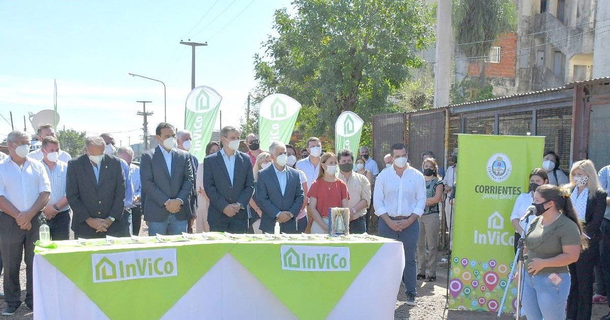 Inauguraron viviendas y la primera etapa de obras en el barrio La Chola ...