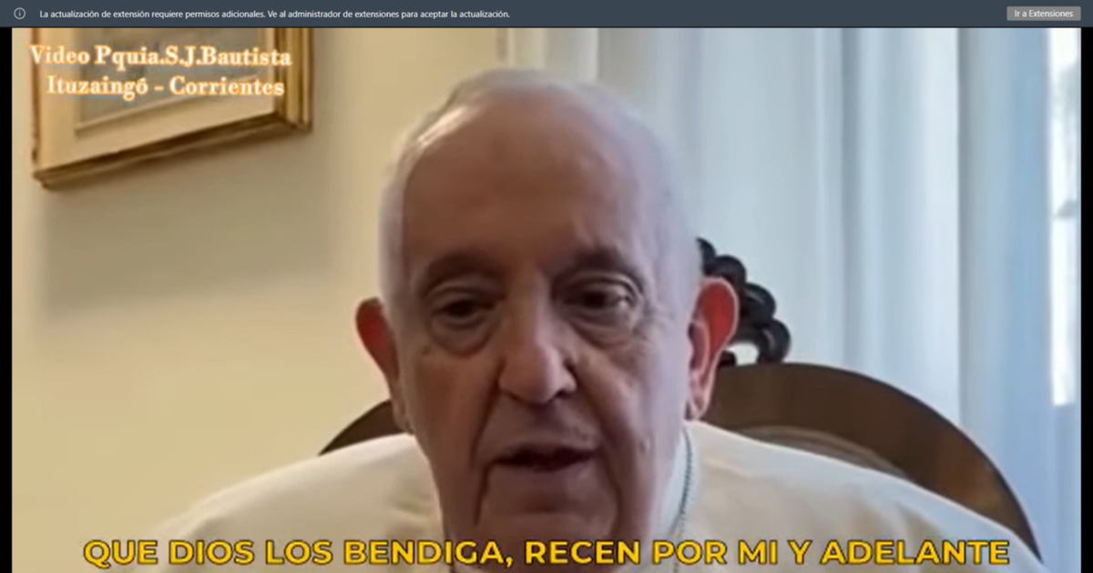 El Papa Francisco Envió Un Saludo Personal A Una Iglesia Correntina