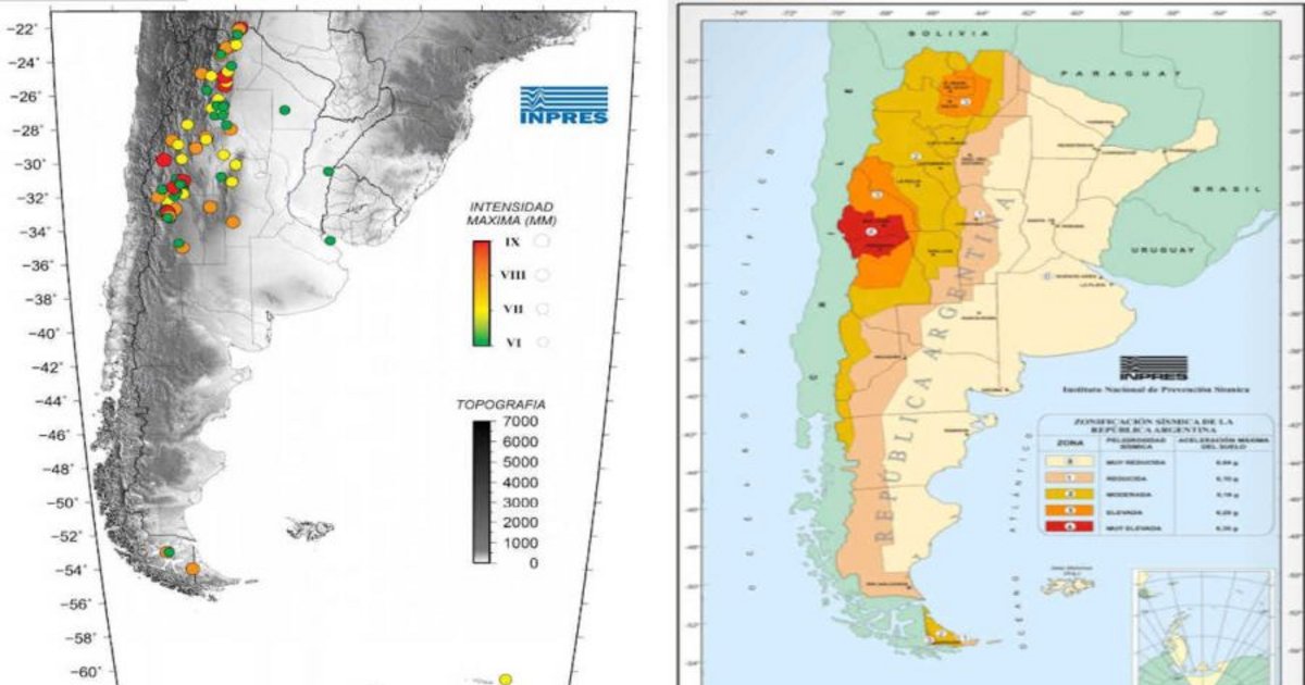 La región del NEA con muy reducido riesgo de amenaza sísmica | El Litoral
