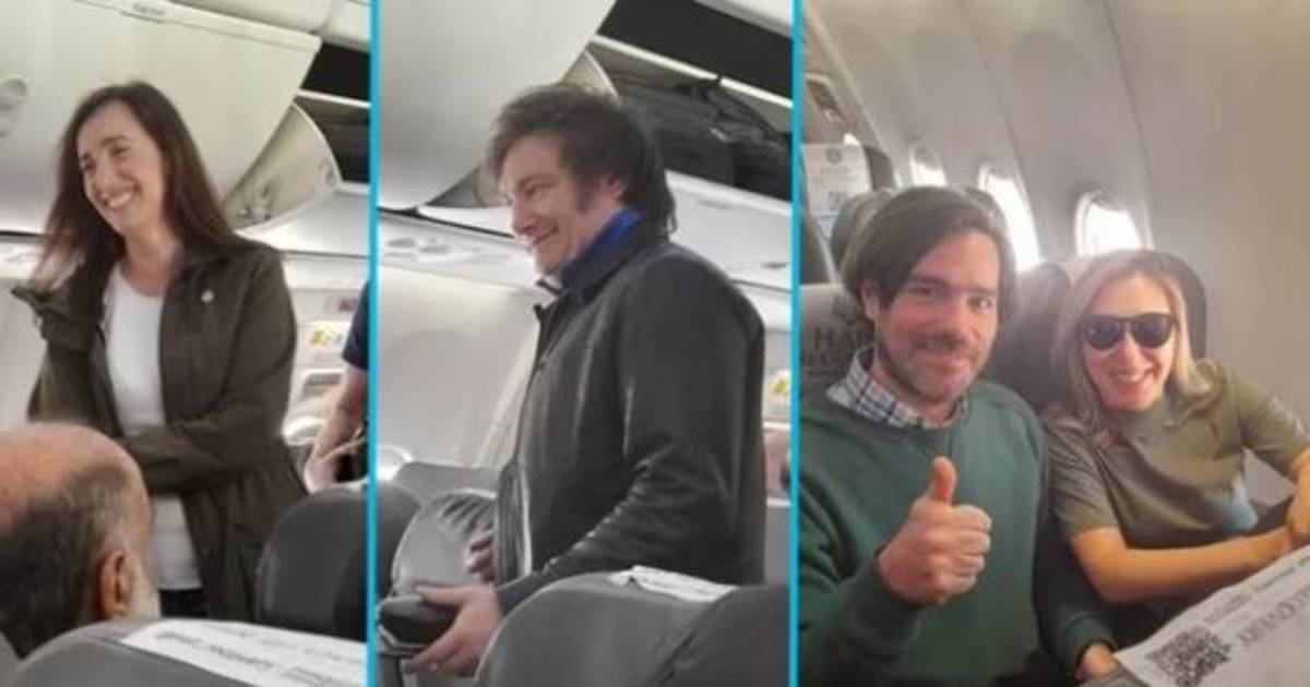 Milei y Bregman se cruzaron en el avión | El Litoral