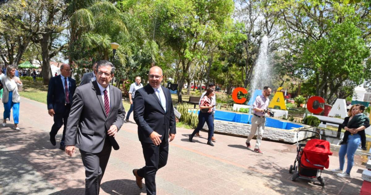 Con la presencia del vicegobernador, Caá Catí celebró su fiesta ...