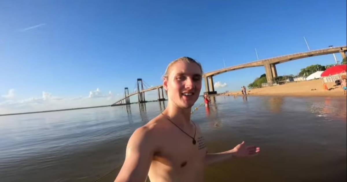 Un youtuber danés quedó deslumbrado con la costanera correntina y se ...