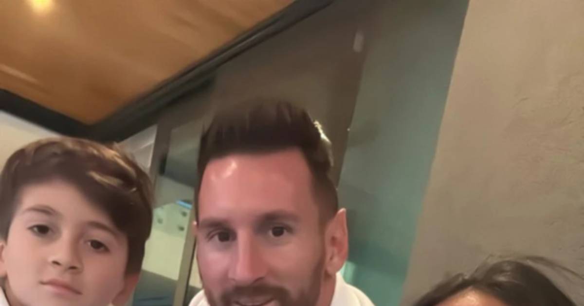 El festejo navideño de Lionel Messi y el resto de los campeones del ...