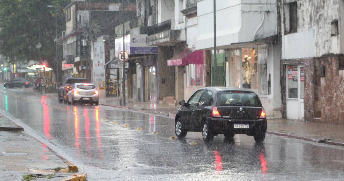 Rige doble alerta por tormentas fuertes para este fin de semana en ...